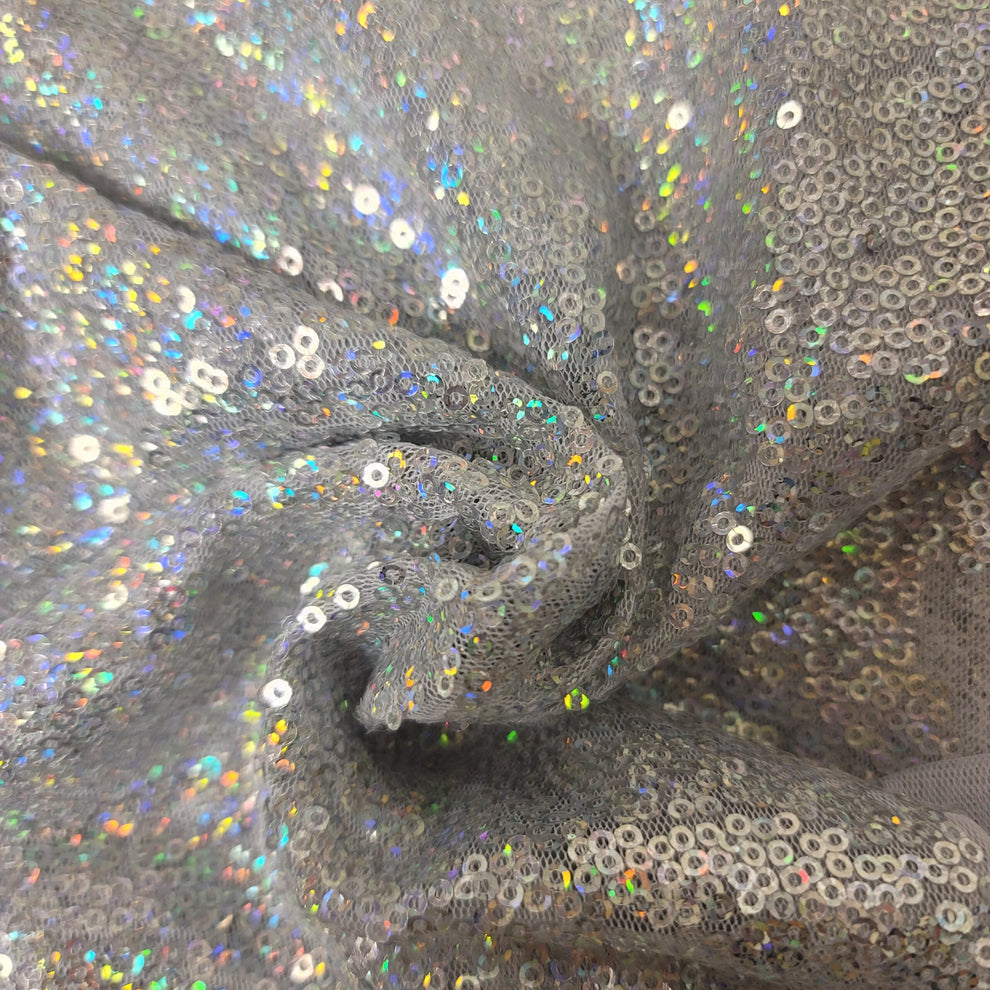 12ft Sequin Mesh Net Drape/Backdrop Curtain Panel – The Posh Academy ...